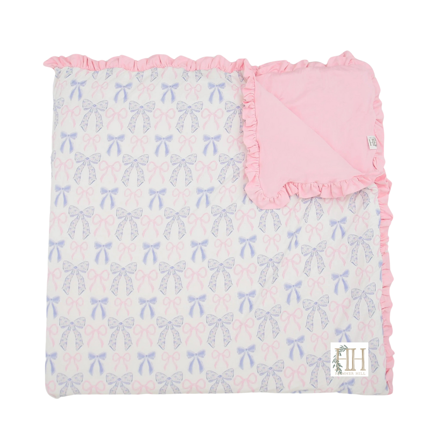 Born to Bloom Large Blanket – Hamner Hill