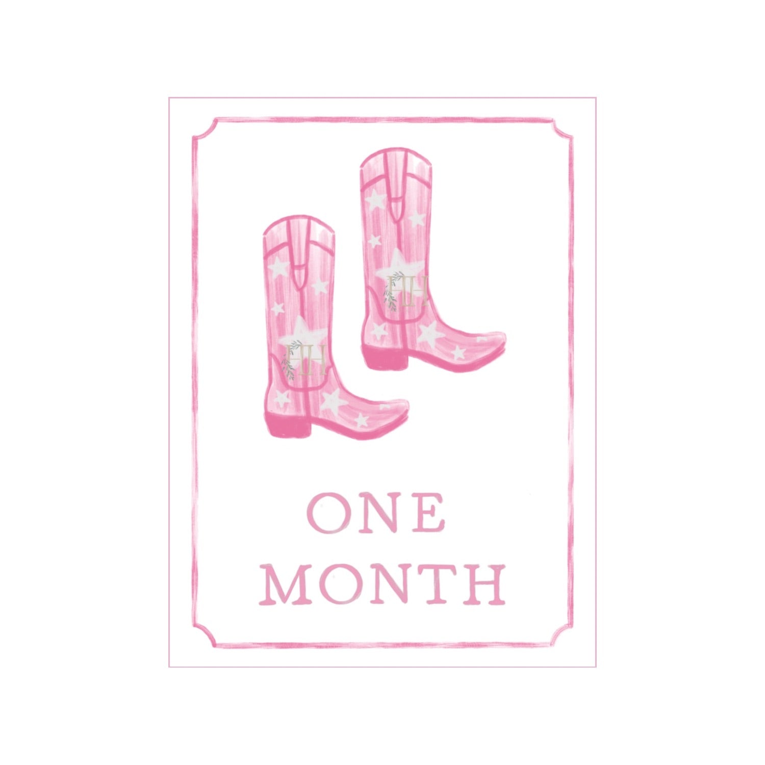 Rodeo Cowgirl Milestone Cards – Hamner Hill